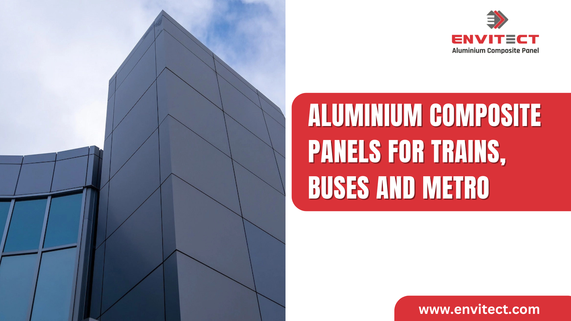 Aluminium Composite Panels for Trains, Buses & Metro